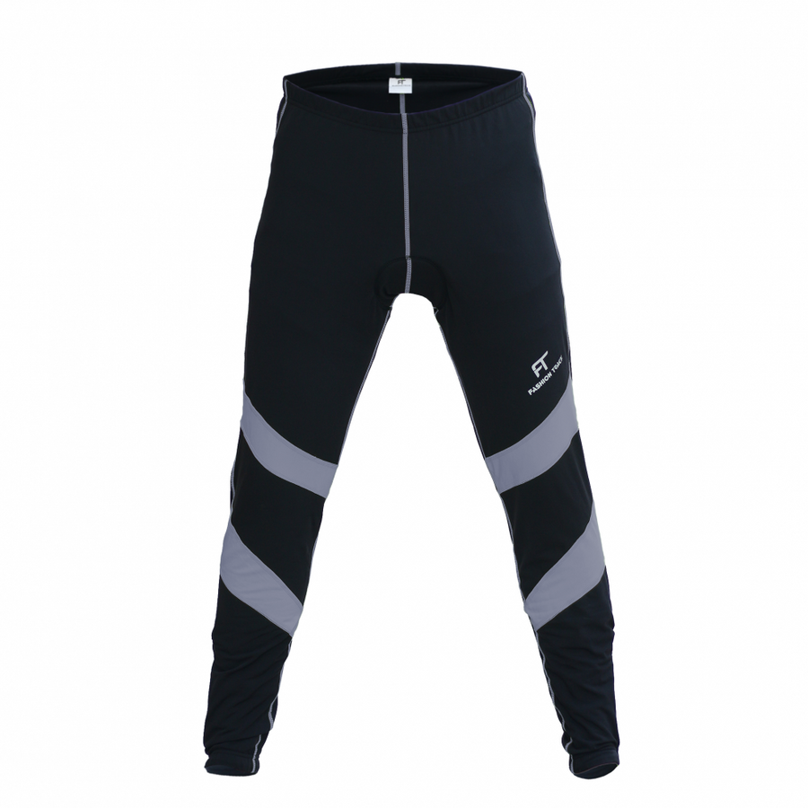 Men’s Padded Cycling Trousers - Thermal, Breathable, Reflective, Shock ...